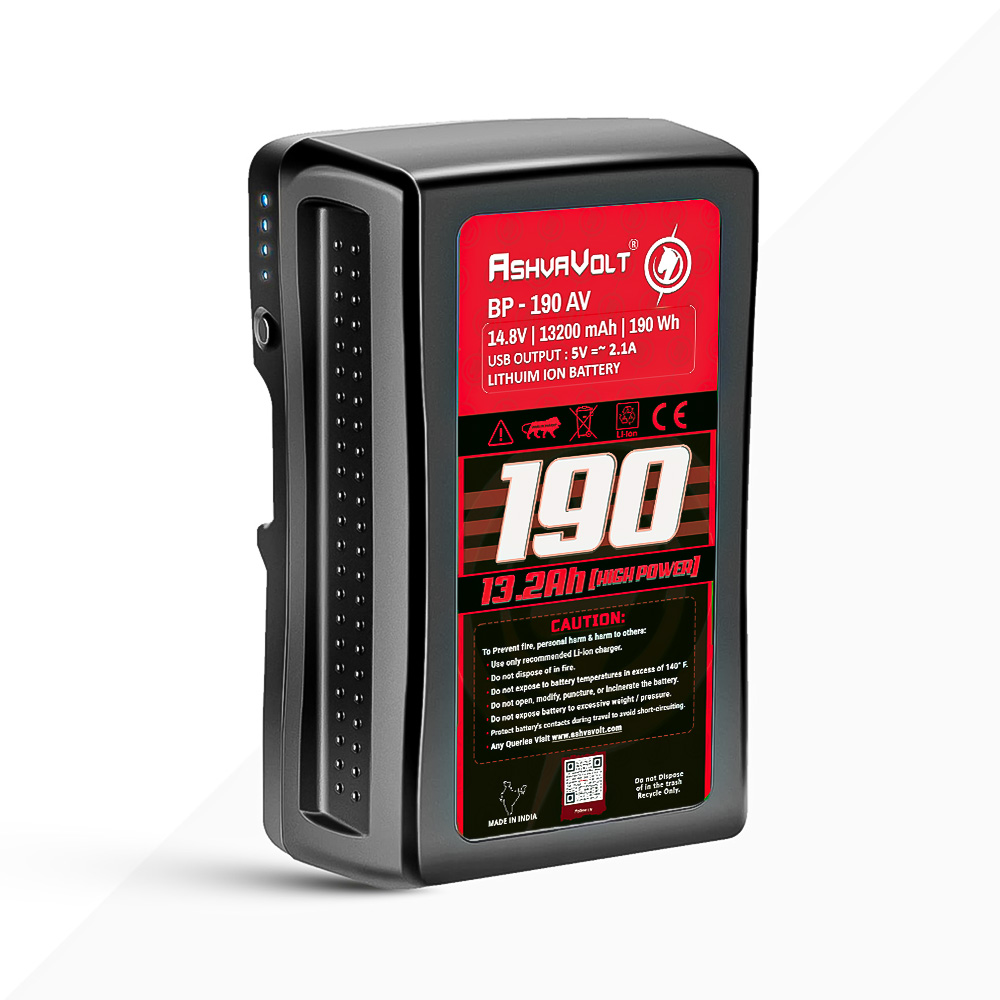 V mount Battery - AshvaVolt