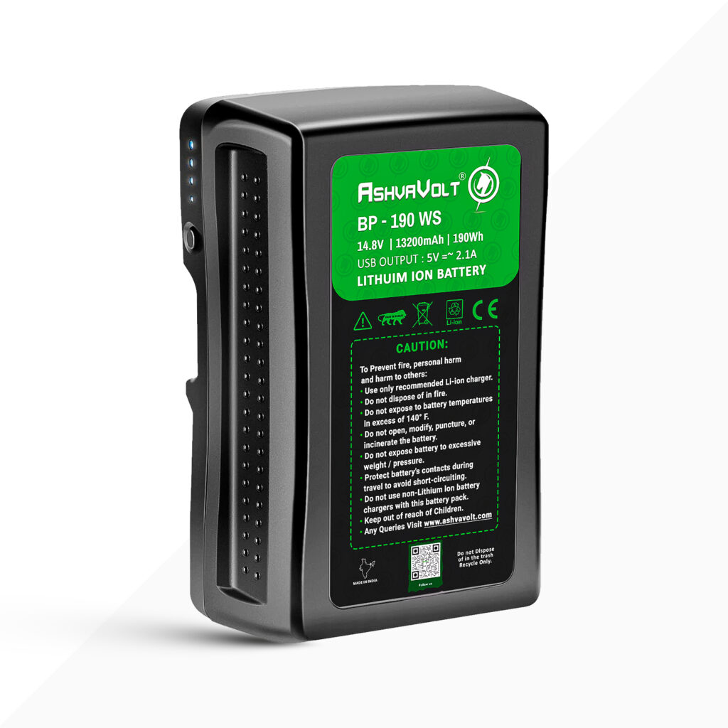 AshvaVolt D-Tap Charger with D Tap Cable for Sony BP-U65, BP-U68,V ...