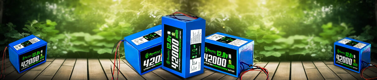 AshvaVolt® 12.8V 42Ah 537.6W 4S7P Lithium Iron Phosphate Battery Pack ...
