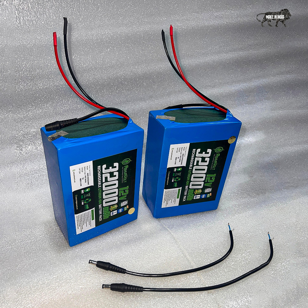 12 Volt Rechargeable Battery Pack